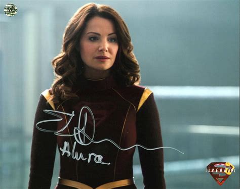 Erica Durance Supergirl Alura Signed 8x10 Photo Wizard World Auction