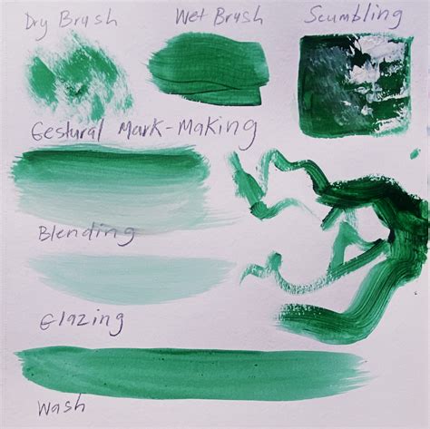 Scumbling Technique Acrylic