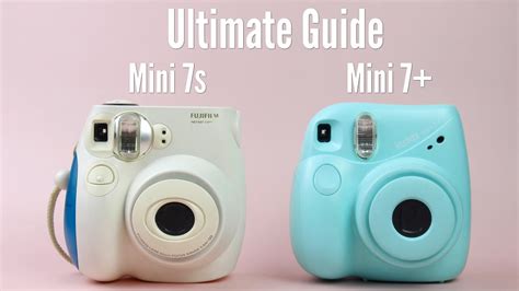 Ultimate Guide To The Fujifilm Instax Mini 7 7s 7 And Se How To Use