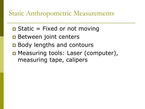 Ppt Anthropometry Powerpoint Presentation Free Download Id 2747591