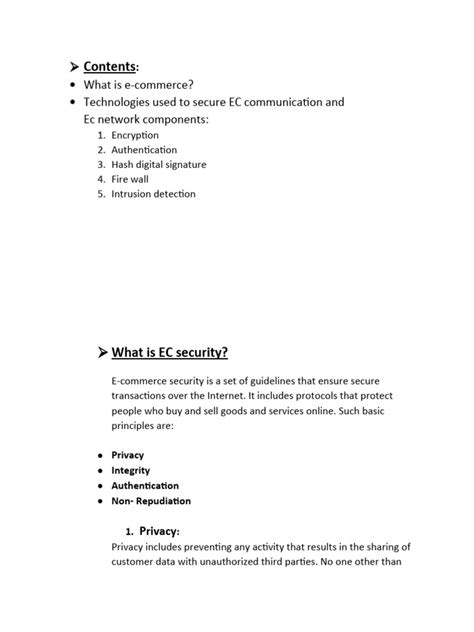 E Commerce Pdf Cryptography Authentication