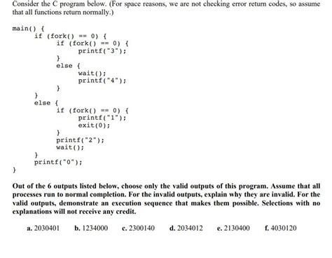 [solved] consider the c program below for space solutioninn