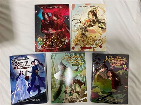 Mxtx Novels English Hobbies And Toys Books And Magazines Fiction And Non
