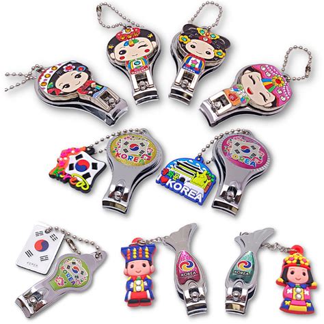 한국 전통 기념품 손톱깎이 세트 7종 외국인 선물 한국민예사