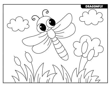 Insect Coloring Pages For Preschoolers Coloring Pages