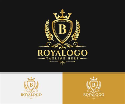 Luxury Brand Elegant Royal Logo Royal Letter B Logo Template 13514938 Vector Art At Vecteezy