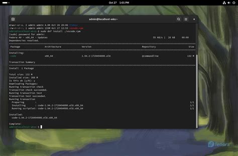 Install Vscode On Fedora 40