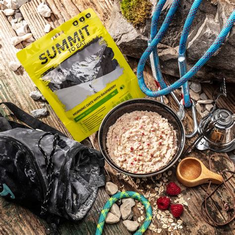 Morning Oats With Raspberry Expedition Foods