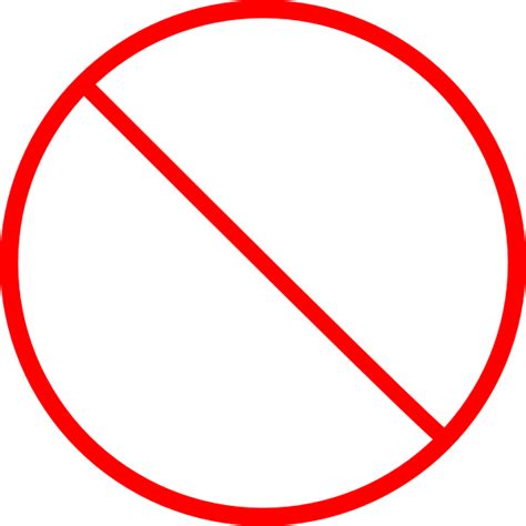 Free No Symbol Download Free No Symbol Png Images Free Cliparts On