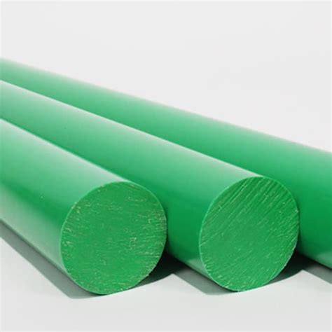 Uhmwpe Rod Green Polytech Plastics
