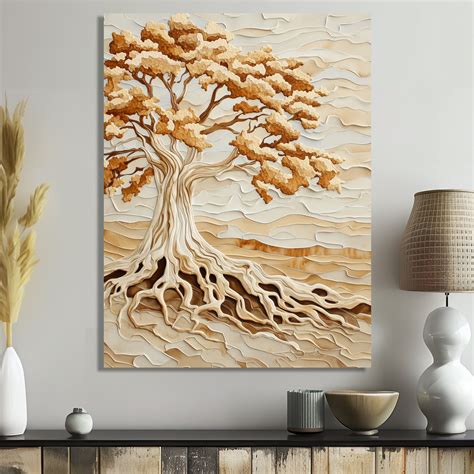 Ophelia And Co Autumn Roots Of Baobab Tree I Floral Metal Wall Art Decor Tree Baobab Metal