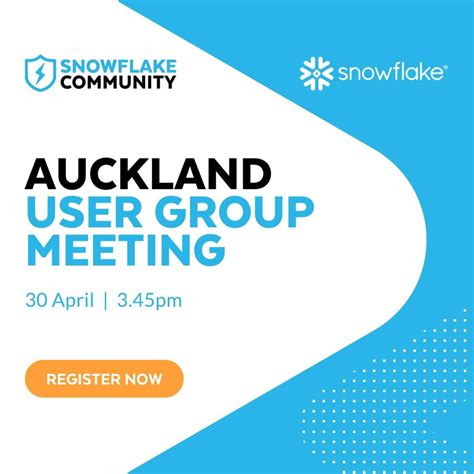 See Auckland User Group At Snowflake User Groups Auckland