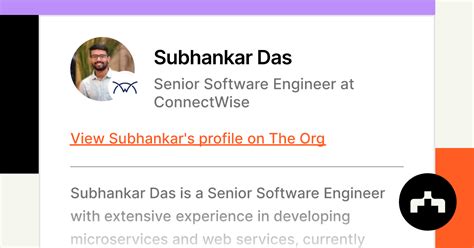 Subhankar Das Senior Software Engineer At Connectwise The Org