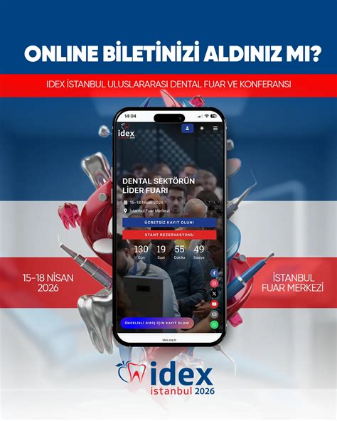 Kayıt Oldunuz Mu Idex İstanbul 2027