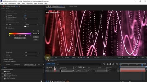 Trapcode Form Ae Tutorial Easily Create Motion Background Video Youtube