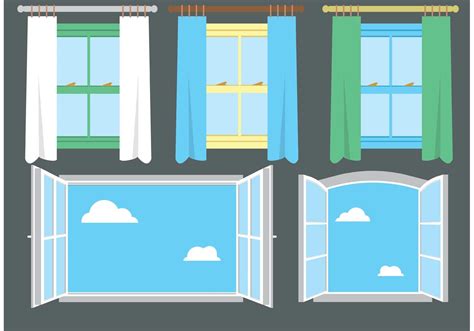 Free Vector Window Set Vector Art At Vecteezy