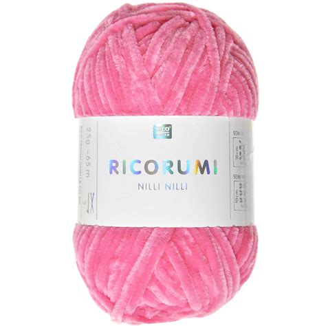 Ricorumi Nilli Nilli Neon Roze 028 Polyester Garen De Hobbyvlinder