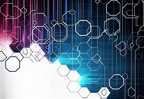 Premium Photo Photo Of Hex Textured Technology Background Network Background