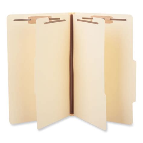 Six Section Classification Folders 2 Expansion 2 Dividers 6