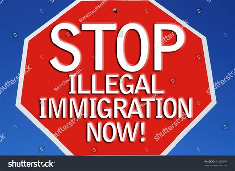Illegal Immigrant Sign