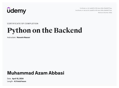 Azam Abbasi On Linkedin Python Backenddevelopment Webdevelopment Apis Techskills Udemy