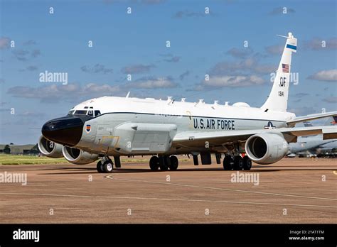 A US Air Force Boeing RC 135V Rivet Joint 64 14841 OF 55th Wing