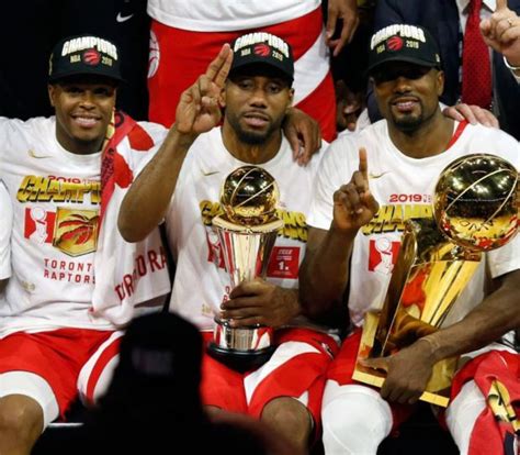 Toronto Raptors Win Their First Ever Nba Championship With Game 6