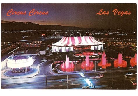 Circus Circus Las Vegas 1968 Historic Vintage Las Vegas