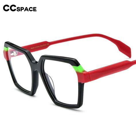 55052 Acetate Optical Eyeglasses Frame Men Retro Myopia Prescription Glasses Women Luxury Brand
