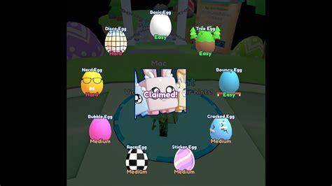 Bgsi All Egg Locations Easter Update Youtube