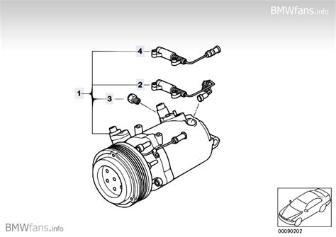 Air Conditioner Compressor Bmw 3 E46 320d M47 — Bmw Parts Catalog