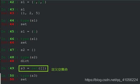 Python中的集合（set）python 枚举set Csdn博客