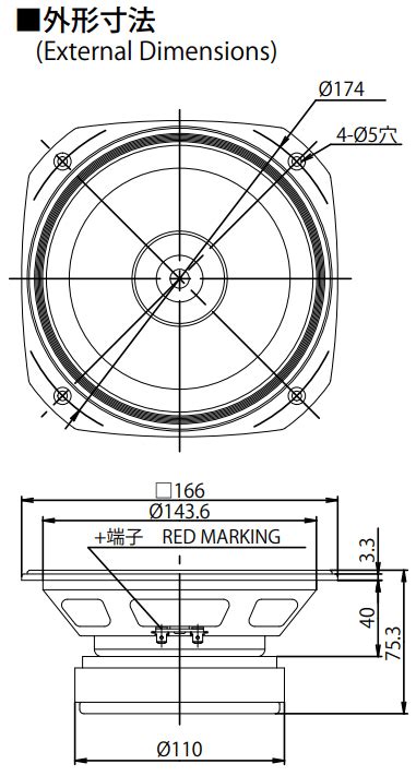 Speaker Unit Details Fostex Fe166en Digitalsignager Jp