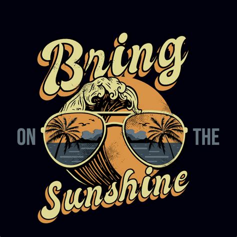 Sunglasses T Shirt Designs Graphics And More Merch