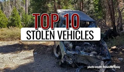 See The Top 10 Stolen Cars In America Is Yours On The List