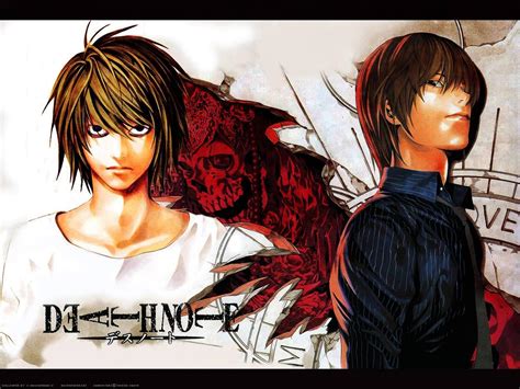 Light And L Death Note Wallpapers Top Free Light And L Death Note