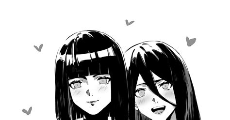 Hanabi Hyūga Hinata Hyūga Hinatas Breasts ヒナタ＆ハナビ Pixiv