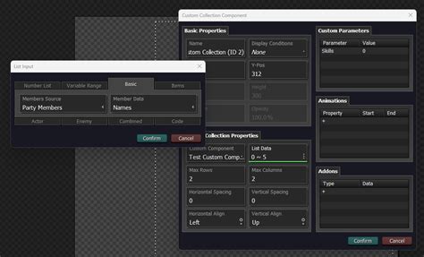 mz hud maker ultra pro questions about custom components and custom