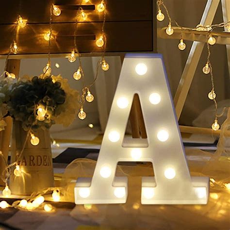 Letra Decorativa Led 3d Festa Embralumi