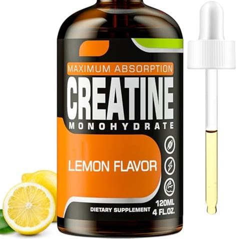 Creatine Monohydrate Liquid Creatine For Muscle Mass Strength Glute Booty
