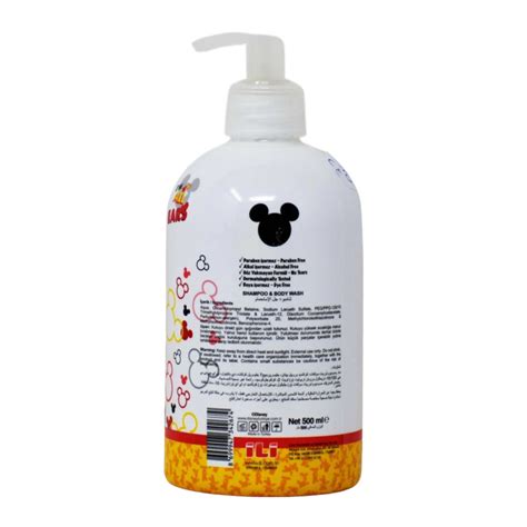 Disney Mickey Mouse Shampoo And Body Wash 169 Oz 500ml Pack Of 2 Marketcol