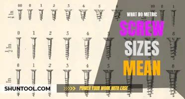 Understanding Screw Sizes Decoding The Numbers For Your Project Shuntool