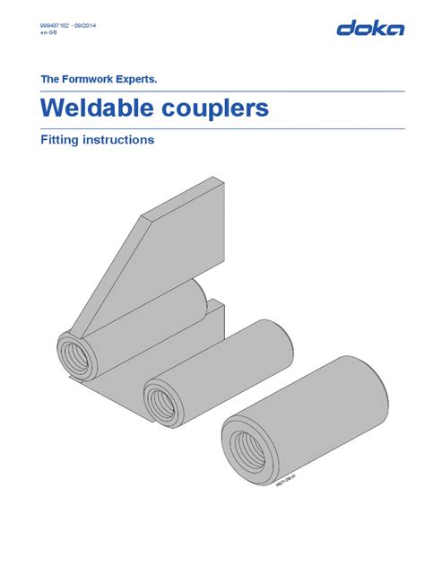 Weldable Coupler Pdf Welding Construction