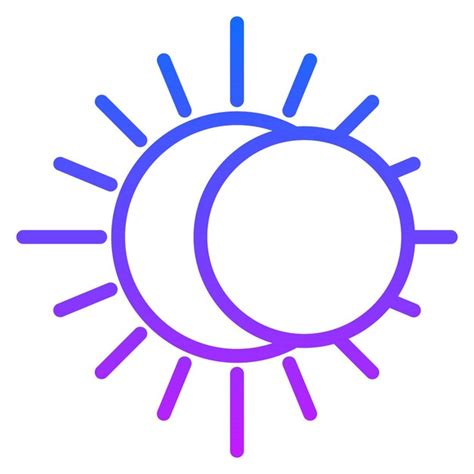 Premium Vector Solar Eclipse Vector Icons