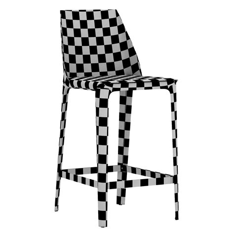 Flexform Stool Isabel 3d Model Cgtrader