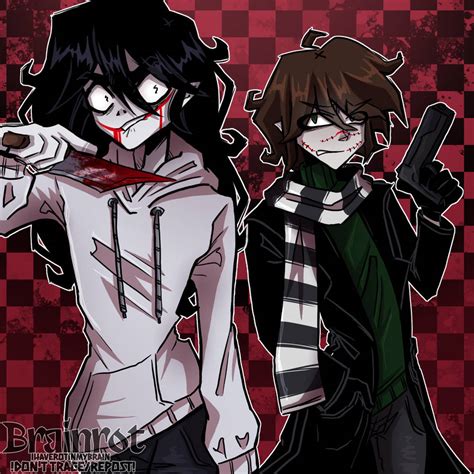[creepypasta] Jeff The Killer And Homicidal Liu By Brainrot Exe On