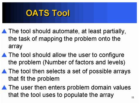 OATS Tool
