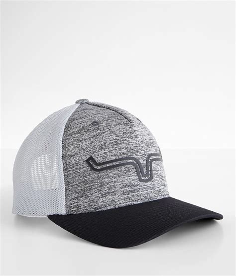 Kimes Ranch Double Track Flexfit 110 Trucker Hat Mens Hats In
