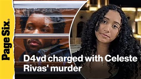 D4vd Charged With Murder Of 14 Year Old Celeste Rivas In Los Angeles