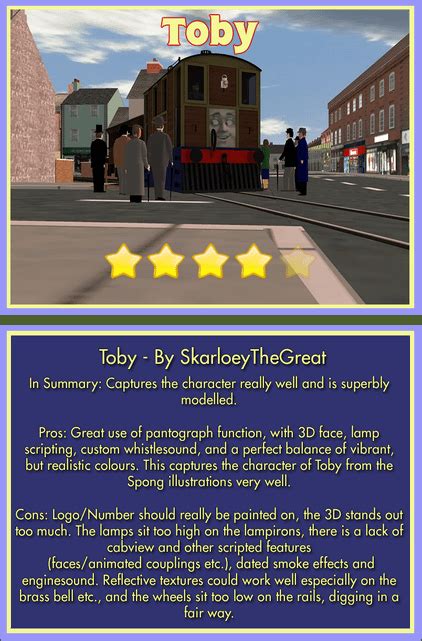 Ttte Trainz Facts 14 In Tobias And The Half Pariah A Different Toby